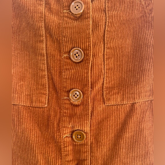 Primark | Skirts | Primark Rust Corduroy Pencil Skirt | Poshmark
